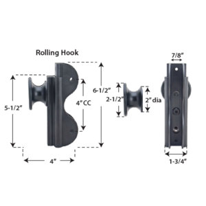 Quiet Glide Maple 9.92' 9-Step Wood Removable Contemporary Wheel Ladder ...