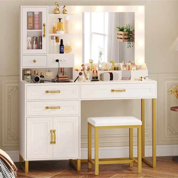 Mercer41 Yosefa Vanity & Reviews | Wayfair