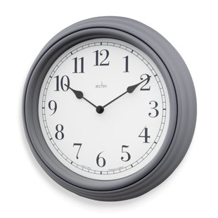 Grey Wall Clocks You'll Love | Wayfair.co.uk