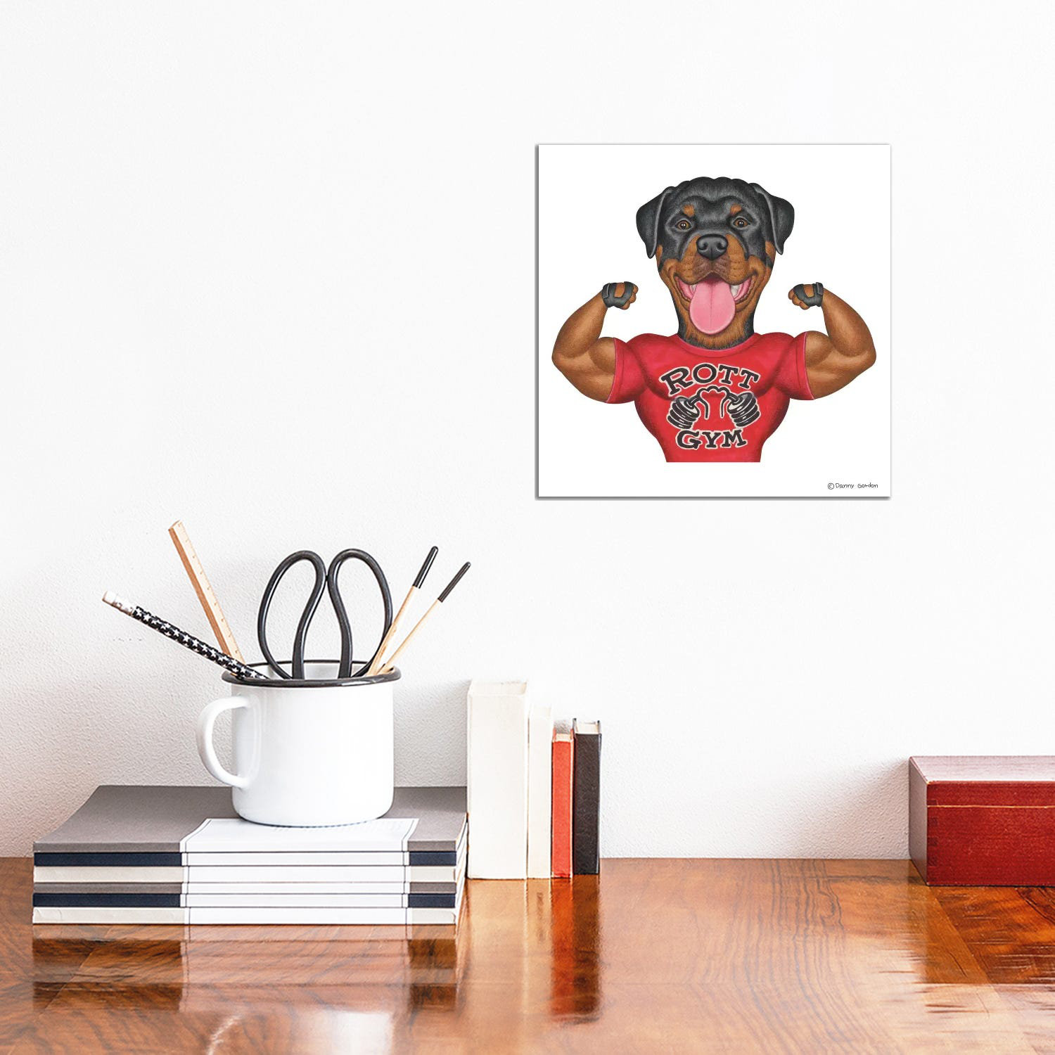 East Urban Home Rottweiler Buff | Wayfair