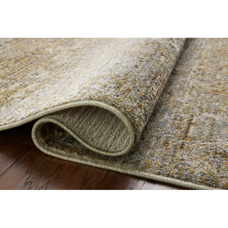 Jean Stoffer x Loloi Bradbury Dove / Gold Area Rug & Reviews | Wayfair
