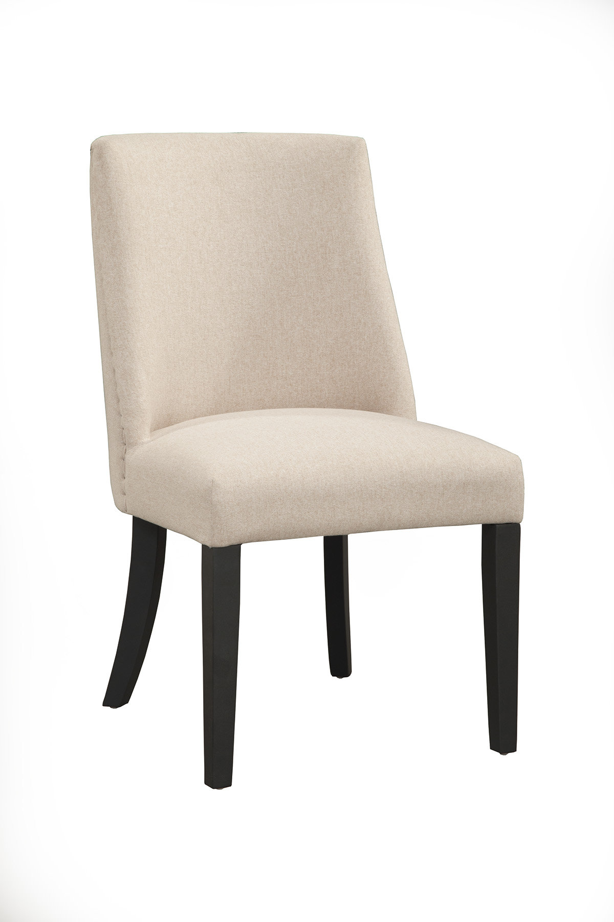 Mistana™ Upholstered Parson Chair in Cream & Reviews | Wayfair