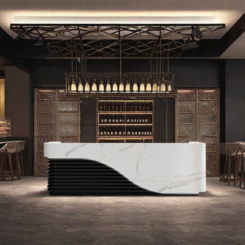 LKIWXAQ RECEPTION DESK Vintage Creative bar counter,Bar Reception ...