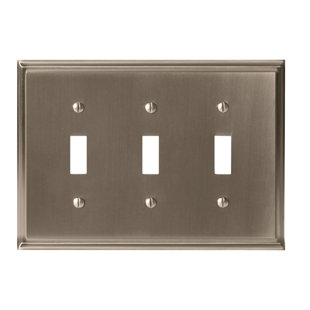 3-Gang Switch Plates You'll Love | Wayfair