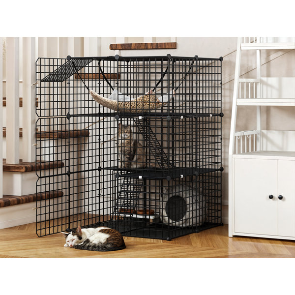 Archie & Oscar™ Bolanos Small Indoor/Outoor Cat Cage, Catio, Cat ...
