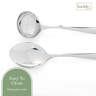 Nicole Miller 2-Piece Stainless Steel Serving Spoon Set & Reviews | Wayfair