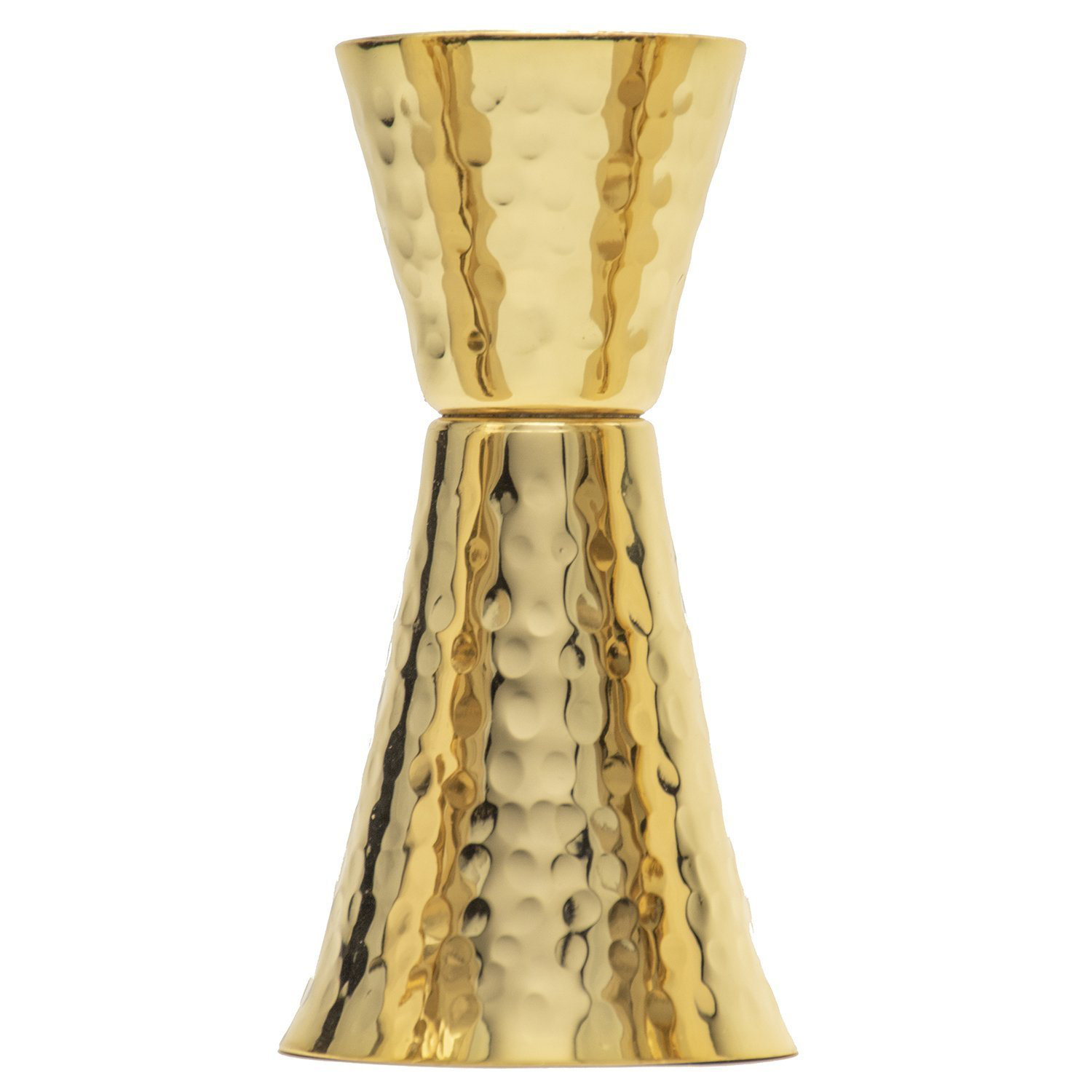 Everly Quinn Plate Hammered Jigger | Wayfair