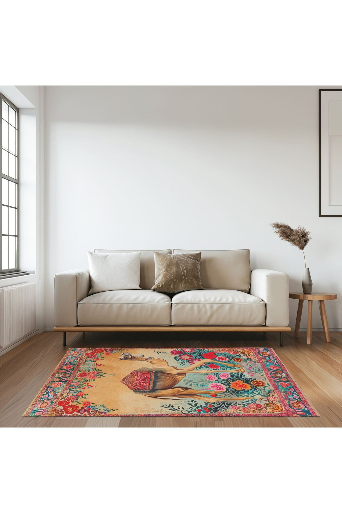 Hokku Designs Napoleon Collection Modern Area Rug | Wayfair