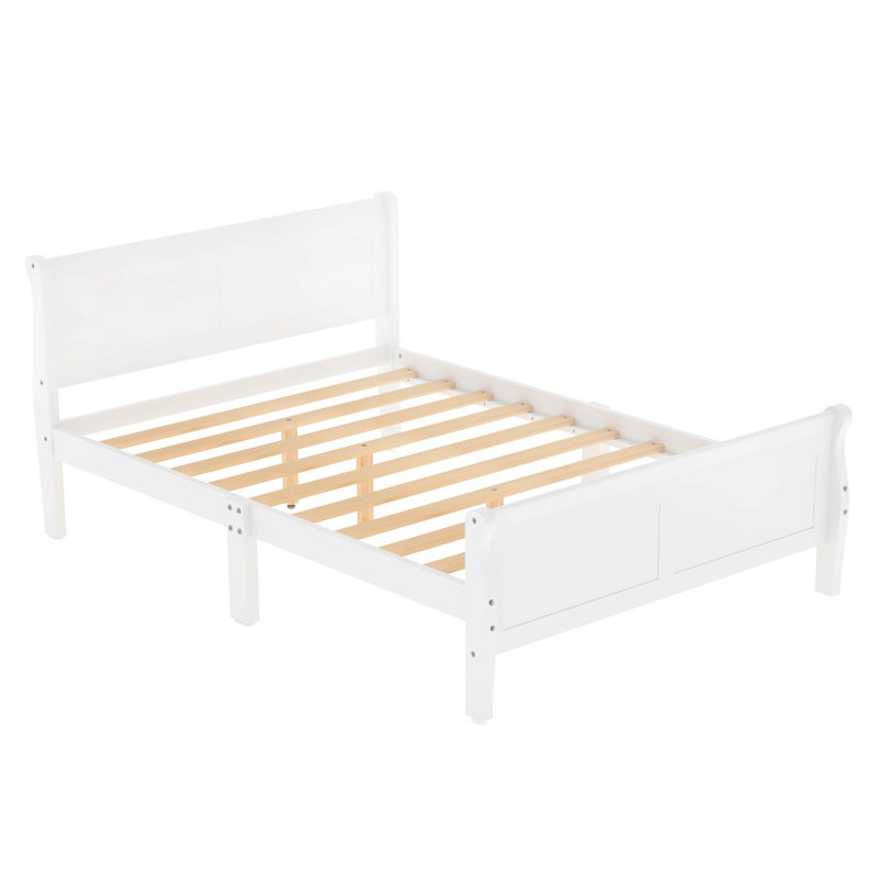 Charlton Home® Anibella Full Size Wood Platform Bed | Wayfair