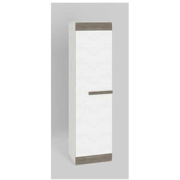 17 Stories Azara 1 Door Manufactured Wood Wardrobe | Wayfair.co.uk
