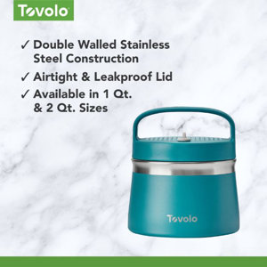 Tovolo Stainless Steel Insulated Food Traveler, | Wayfair
