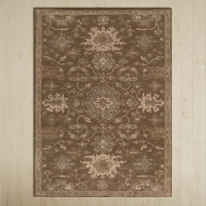 4' x 6' Brown & Tan Area Rugs You'll Love | Wayfair