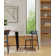 George Oliver Lary Stone Top Metal Base Dining Table | Wayfair