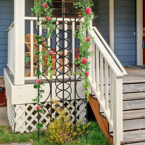 Winston Porter 2-Pack Large Garden Trellises | Wayfair