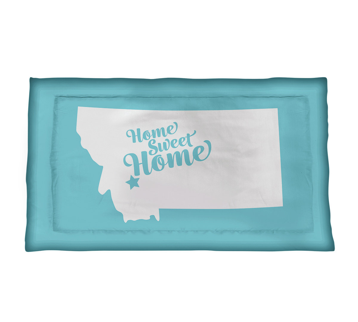 ArtVerse Home Sweet Butte Sham | Wayfair