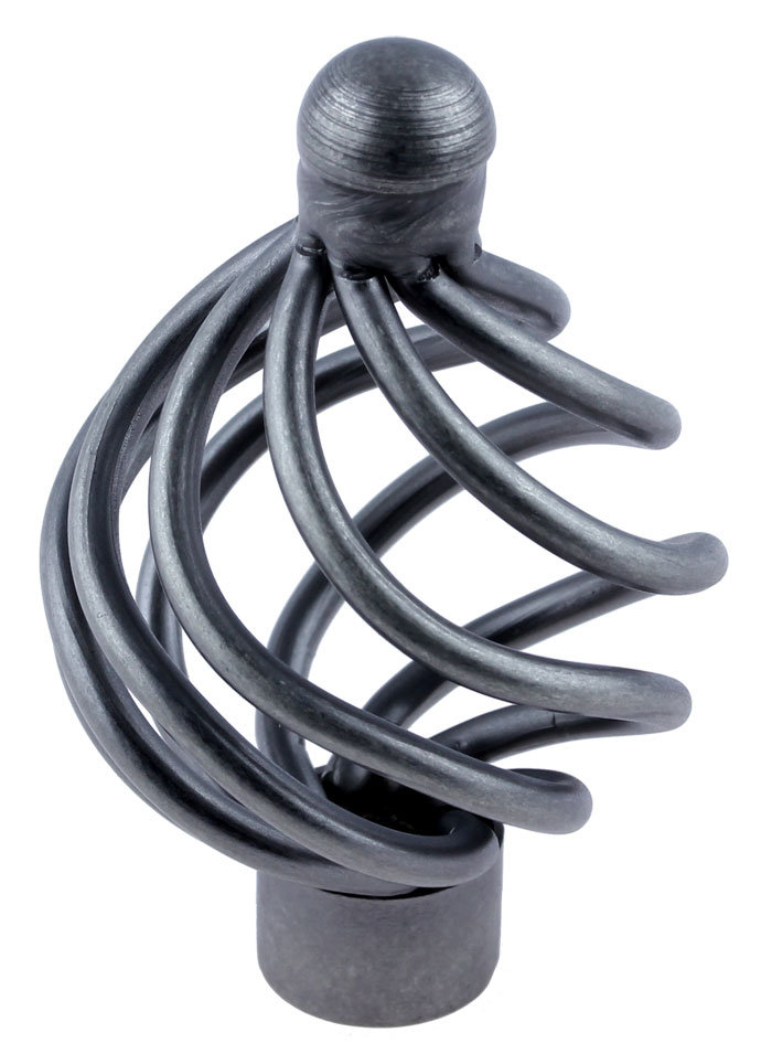 D. Lawless Hardware (5 Pack) 1-1/2 inch Bird Cage Knob Pewter | Wayfair