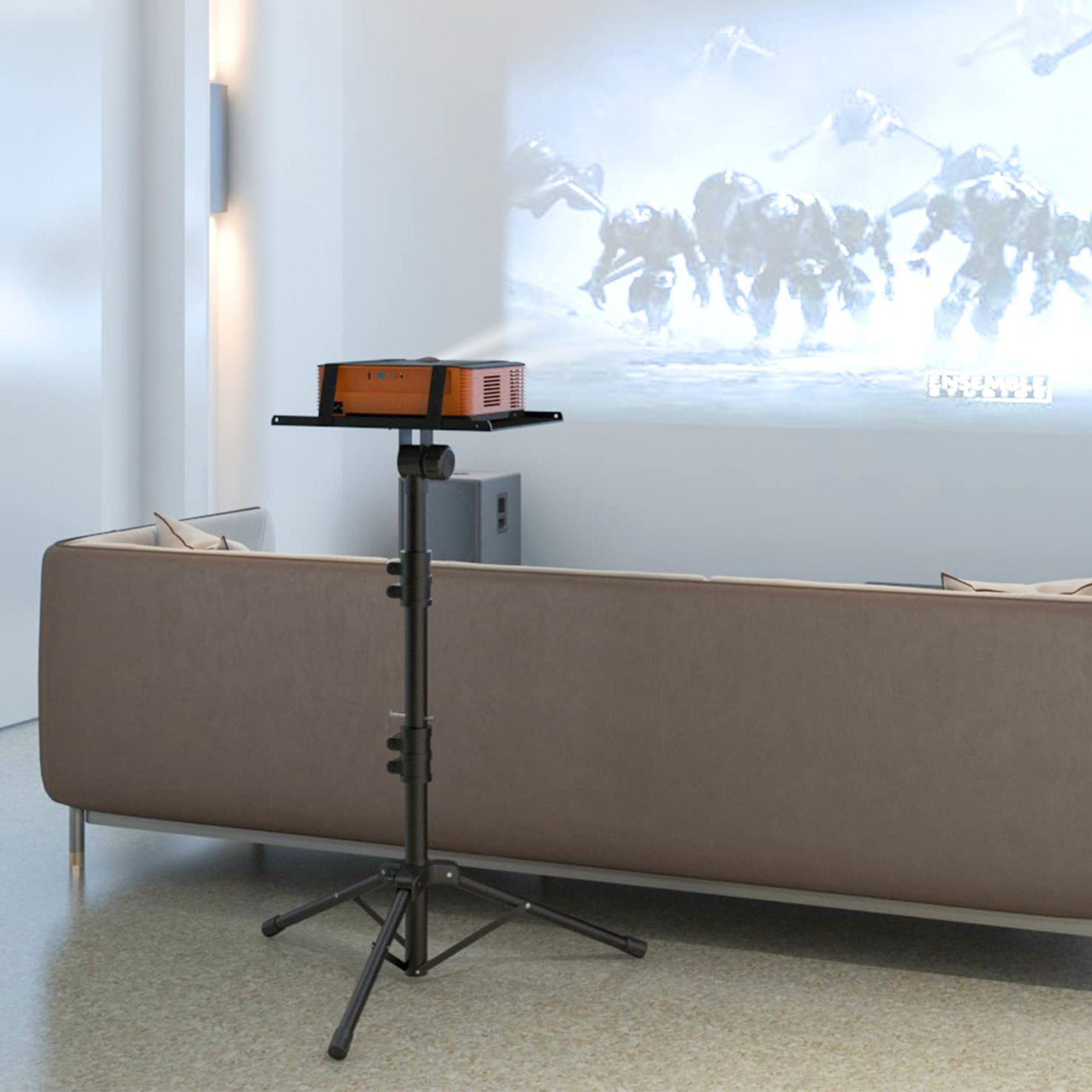 NEENCA Floor-Standing Height-Adjustable Projector Stand/Tripod ...