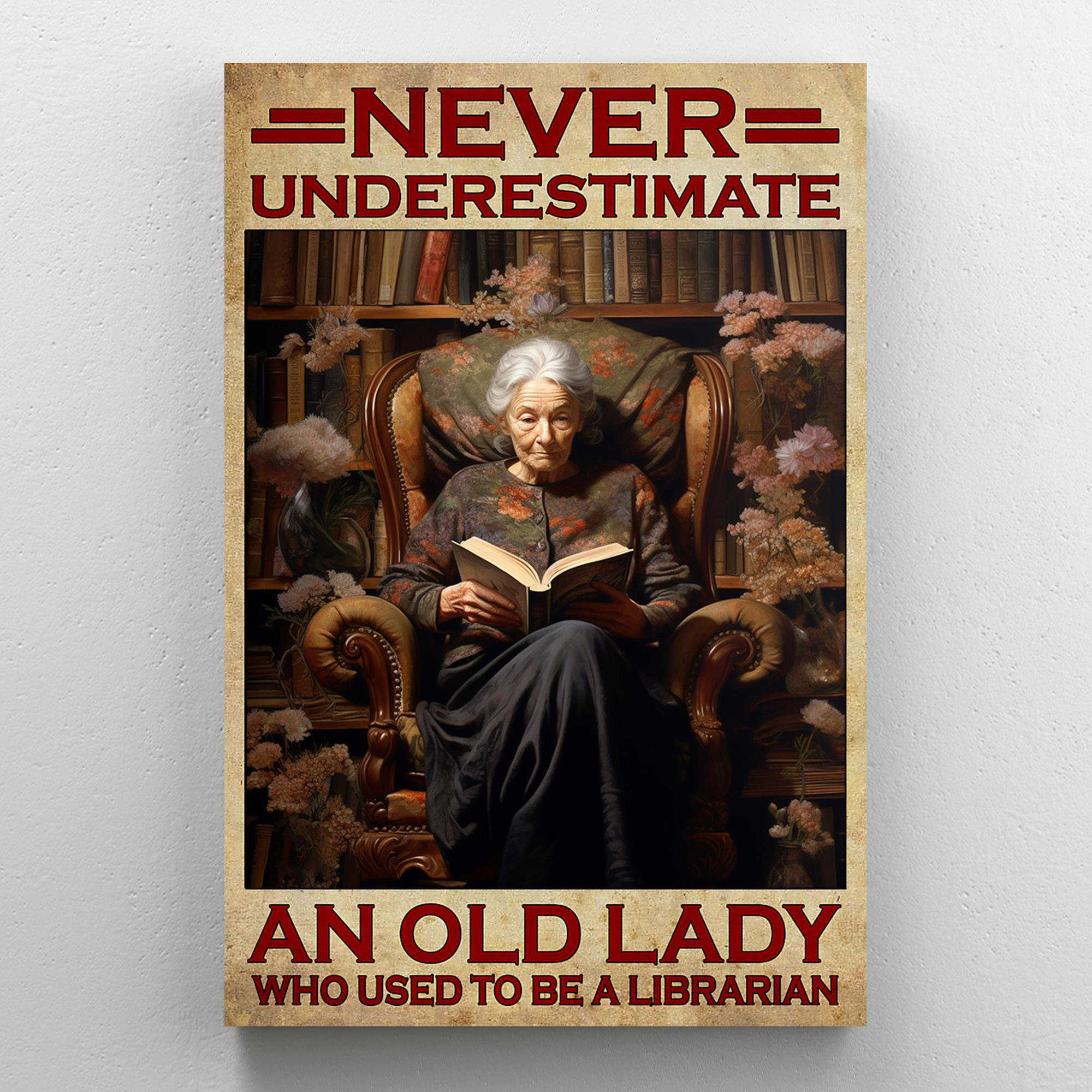 Trinx An Old Lady Who Used To Be A Librarian - 1 Piece R An Old Lady ...