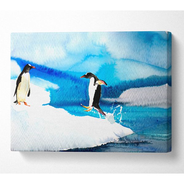 House of Hampton Gentoo Penguins Antarctica - Wrapped Canvas Art Prints ...