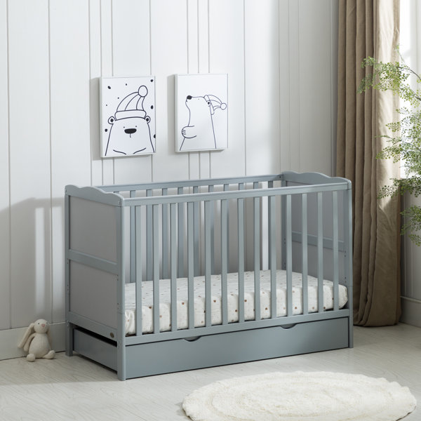 Harriet Bee Draper Cot Bed with Mattress & Reviews | Wayfair.ie
