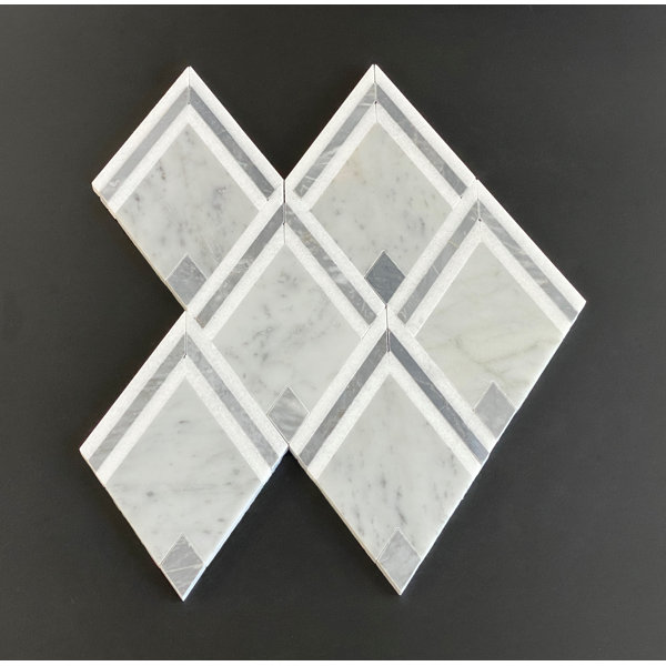 ES Stone Marble Diamond Mosaic Wall & Floor Tile - Wayfair Canada