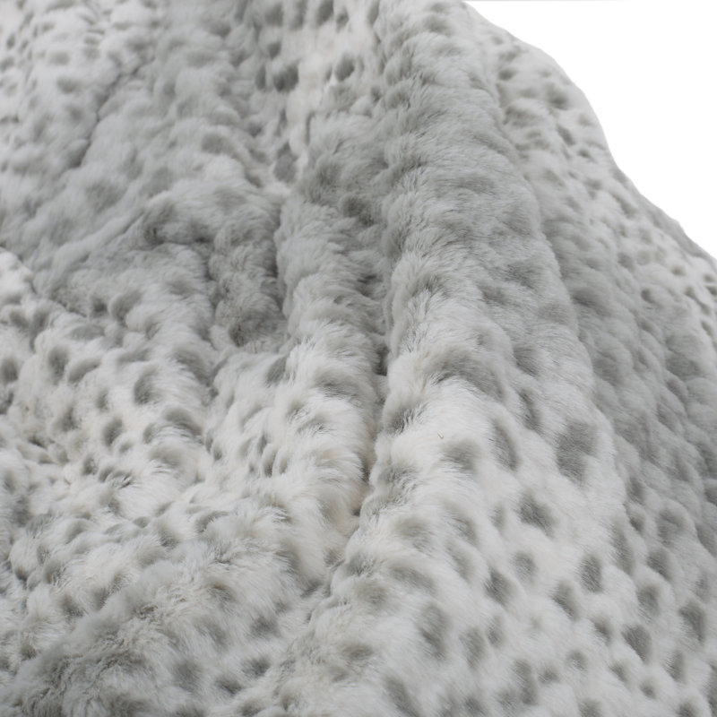 Union Rustic Medium Faux Fur Classic Bean Bag & Reviews | Wayfair