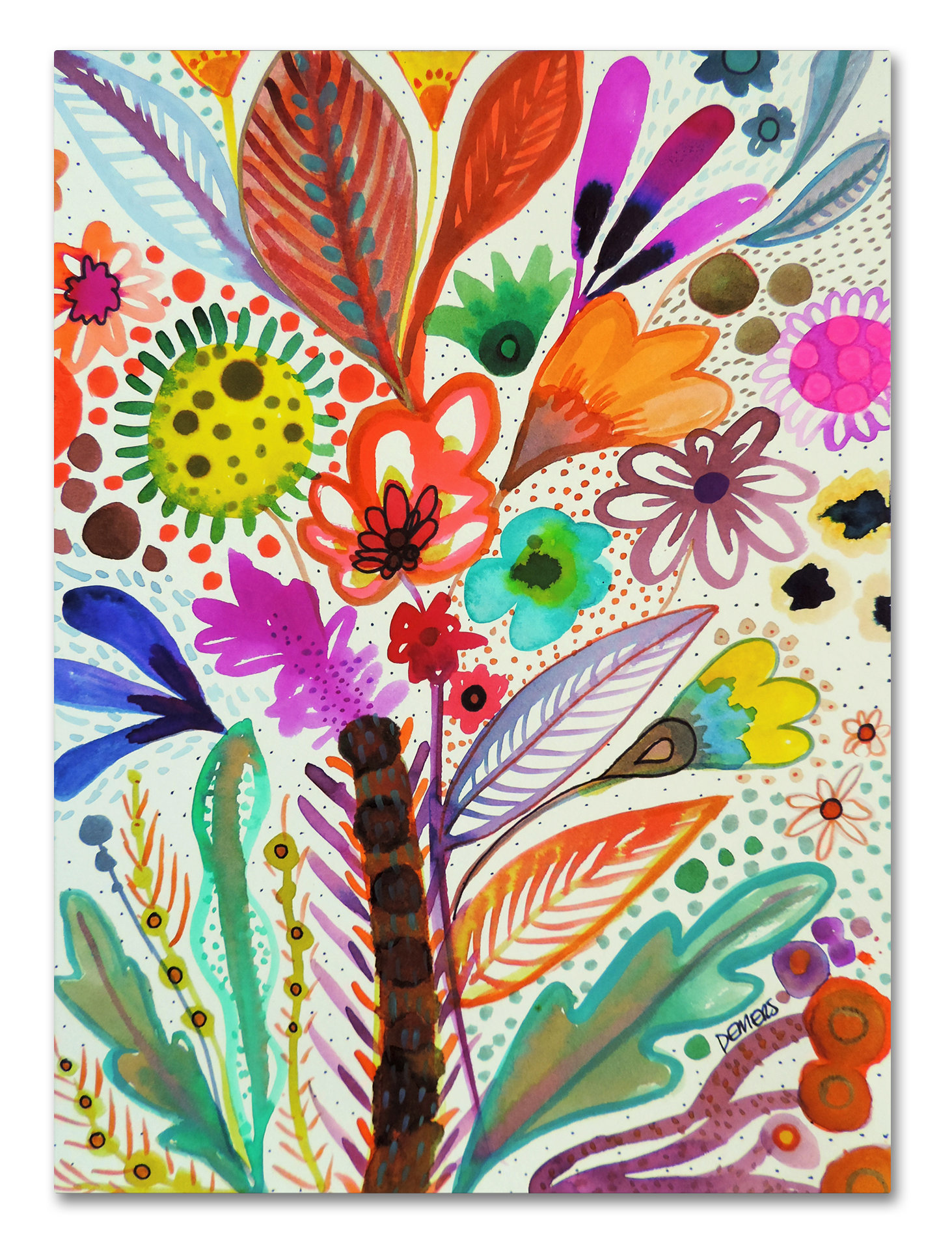 Winston Porter Breagh 'Eclosion' Print on Wrapped Canvas | Wayfair