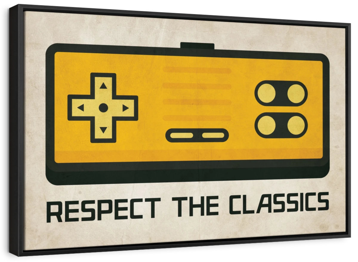 Ebern Designs Respect The Classics Canvas Print | Wayfair