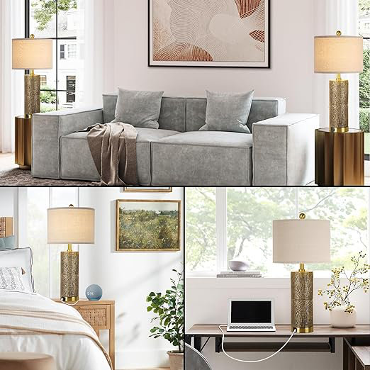 Ivy Bronx Mancy Metal USB Accent Lamp | Wayfair