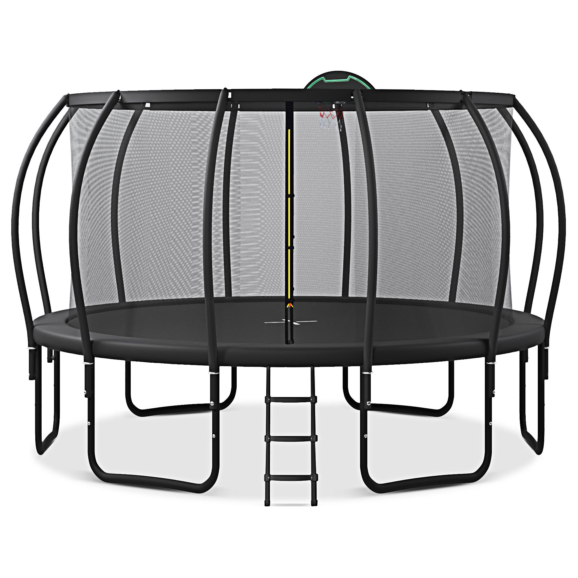 wendeway 16FT Trampoline For Kids With Upgraded Arcpole And Composite ...