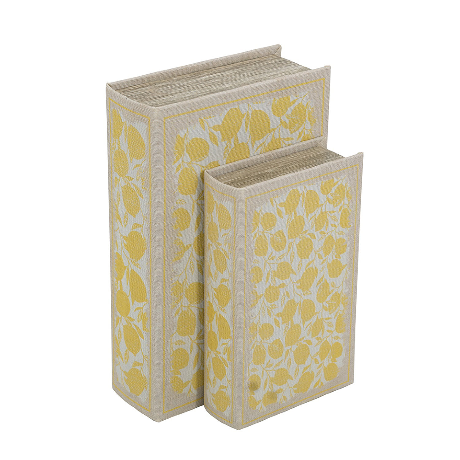 Lark Manor™ Decorative Book Boxes with Multi-Floral Motifs - Set of 2 ...