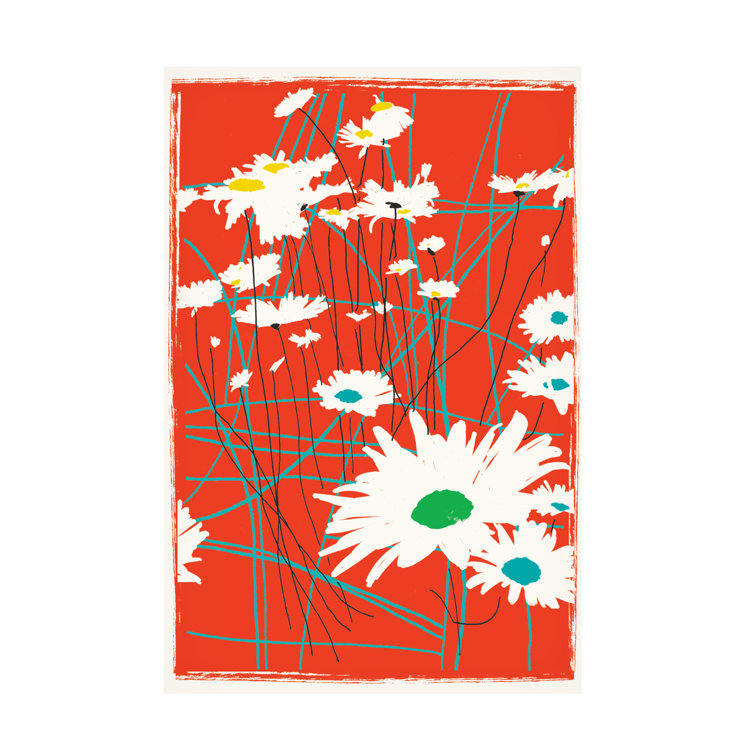 Winston Porter Daisy Chain On Canvas by Jenny Frean Canvas Art ...