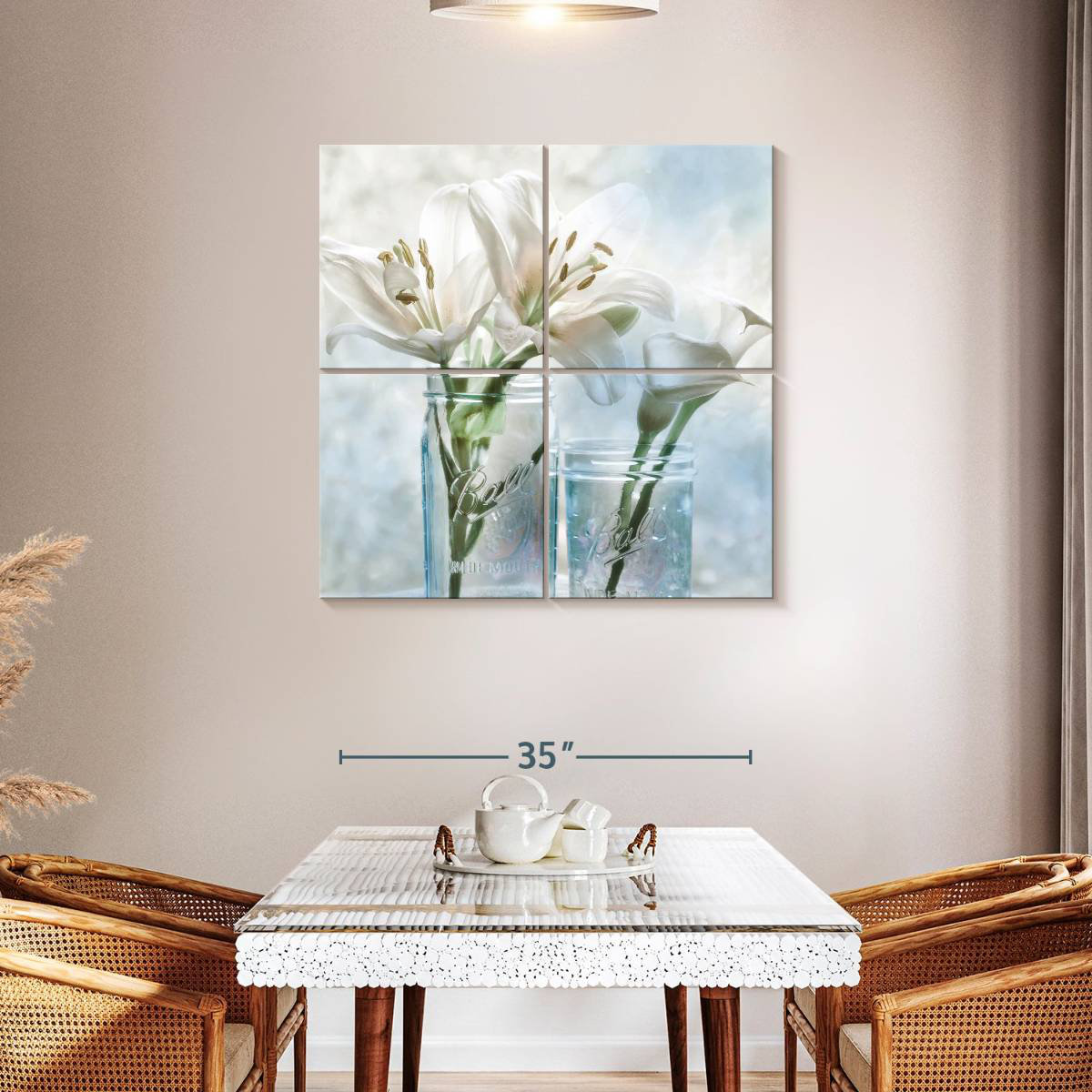 Lark Manor™ Harnek Ball Mason Lily II | Wayfair