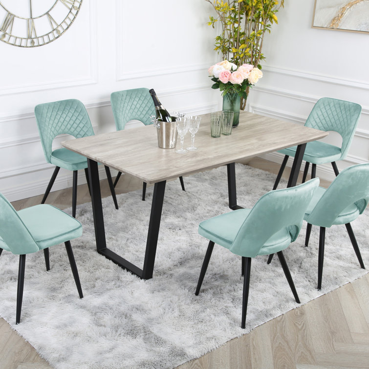 Brayden Studio Asfand 6 - Person Dining Set | Wayfair.co.uk