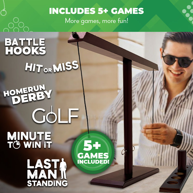 SWOOC Battle Hooks - 2 Player Hook & Ring Game & Reviews | Wayfair