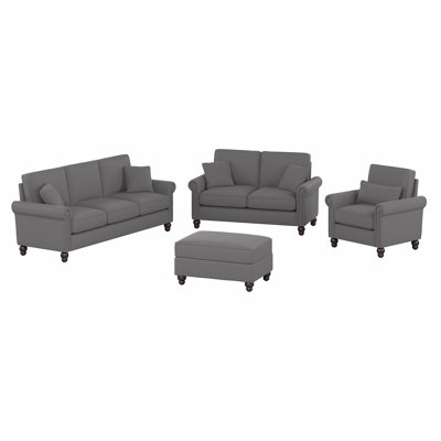 Lark Manor Angilee 4 - Piece Living Room Set & Reviews | Wayfair