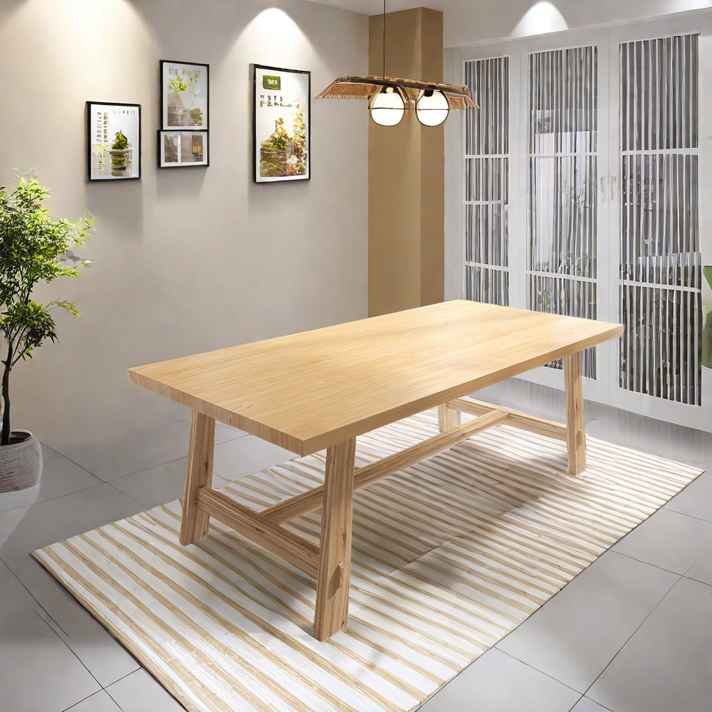 Loon Peak® Juanetta Rectangular Dining Table | Wayfair