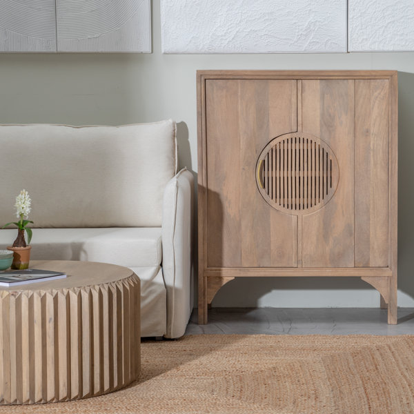 Latitude Vive Atixhe 92cm Solid Wood Sideboard | Wayfair.co.uk