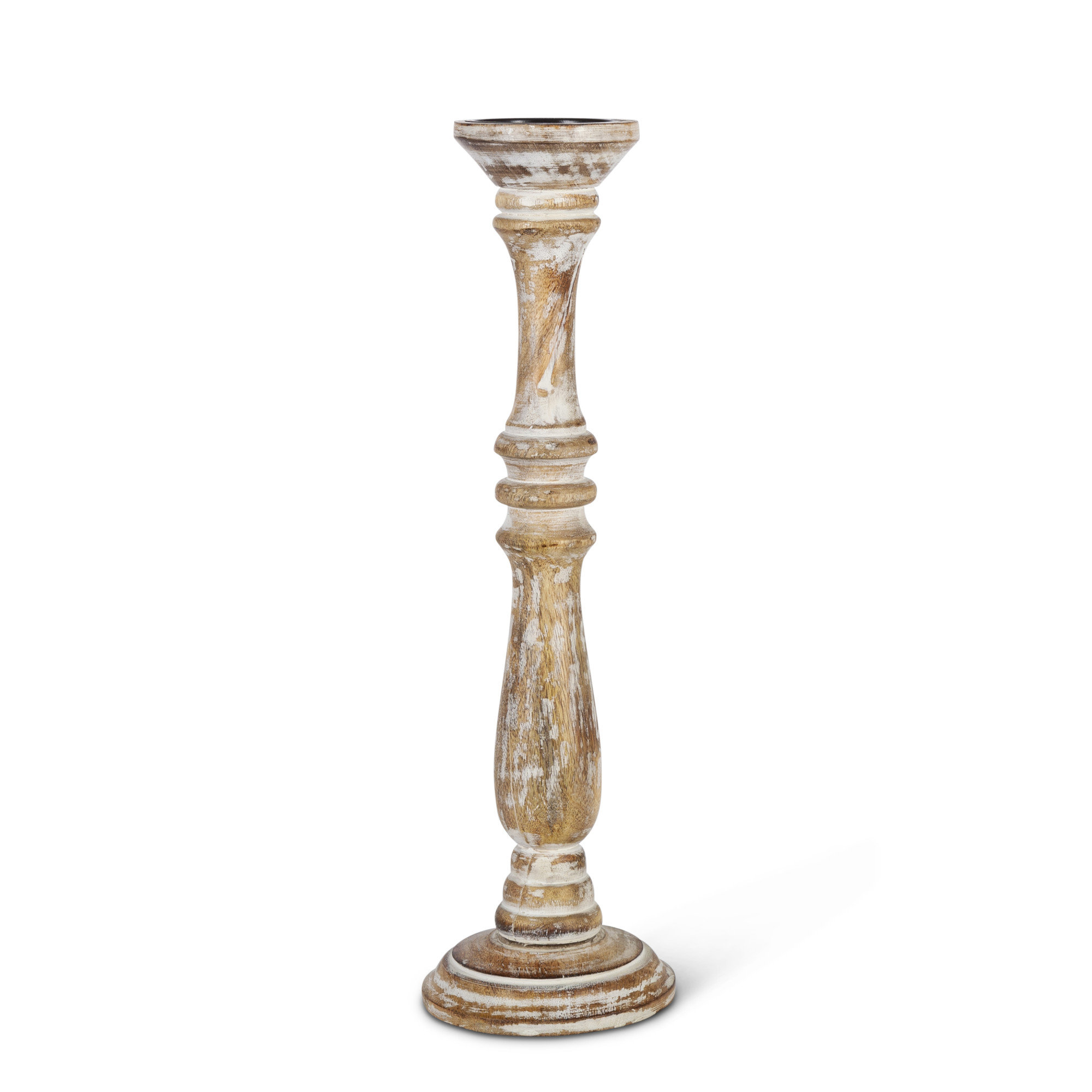 Park Hill Collection 20'' H Wood Tabletop Pillar | Wayfair