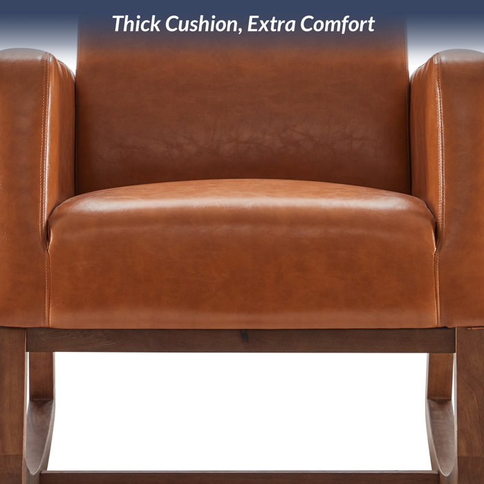 George Oliver Jancar Rocking Chair & Reviews | Wayfair