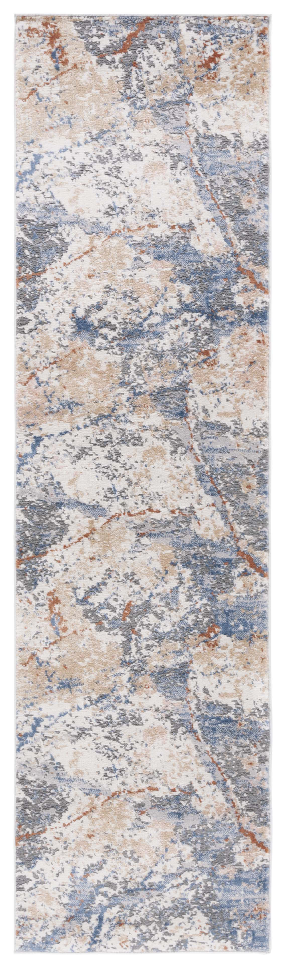 Williston Forge Eternal 230 Area Rug In Grey / Blue Gold - Wayfair Canada