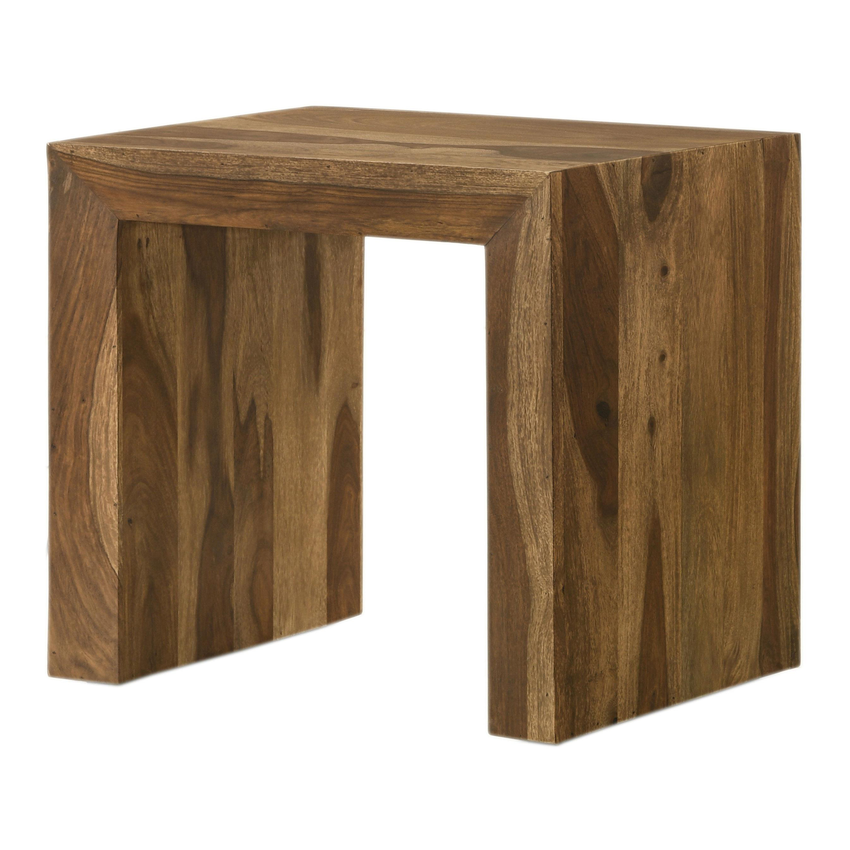 Millwood Pines Rectangular Solid Wood End Table Auburn | Wayfair