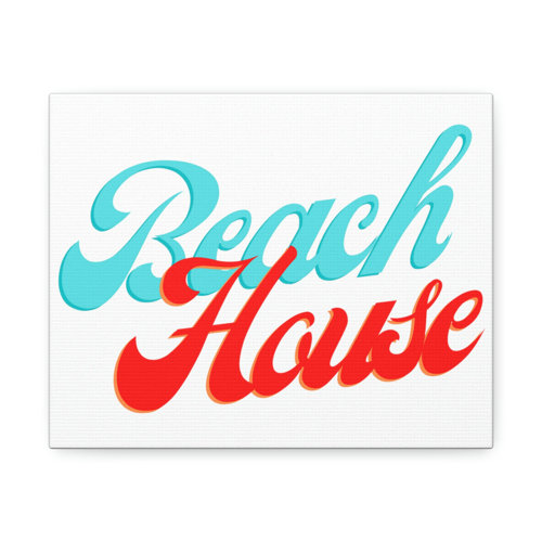 Trinx " Beach House Stretched " | Wayfair