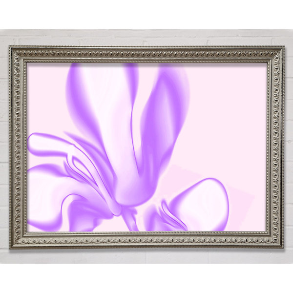 Ivy Bronx Lilac Ripple Framed Print | Wayfair.co.uk
