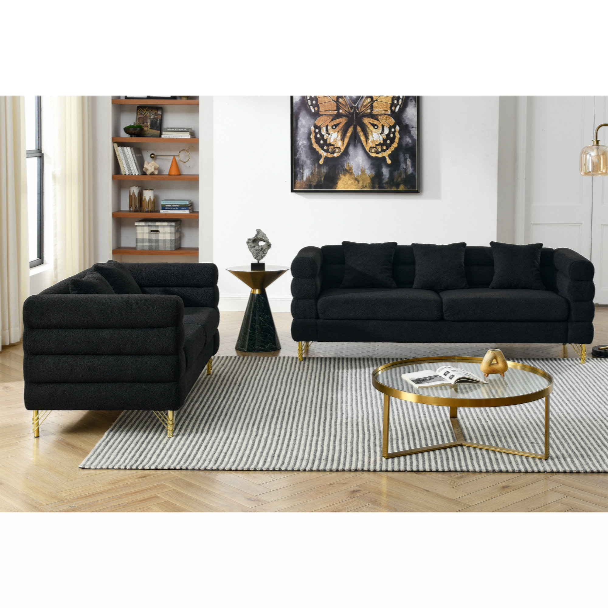 Everly Quinn Deraz Upholstered Sofa - Wayfair Canada