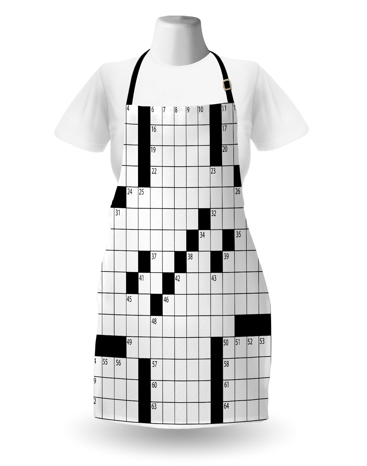 East Urban Home Word Search Game Apron Unisex, Game Grid, Adult Size ...