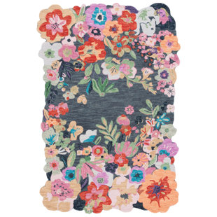 Floral & Plant Area Rugs You'll Love | Wayfair