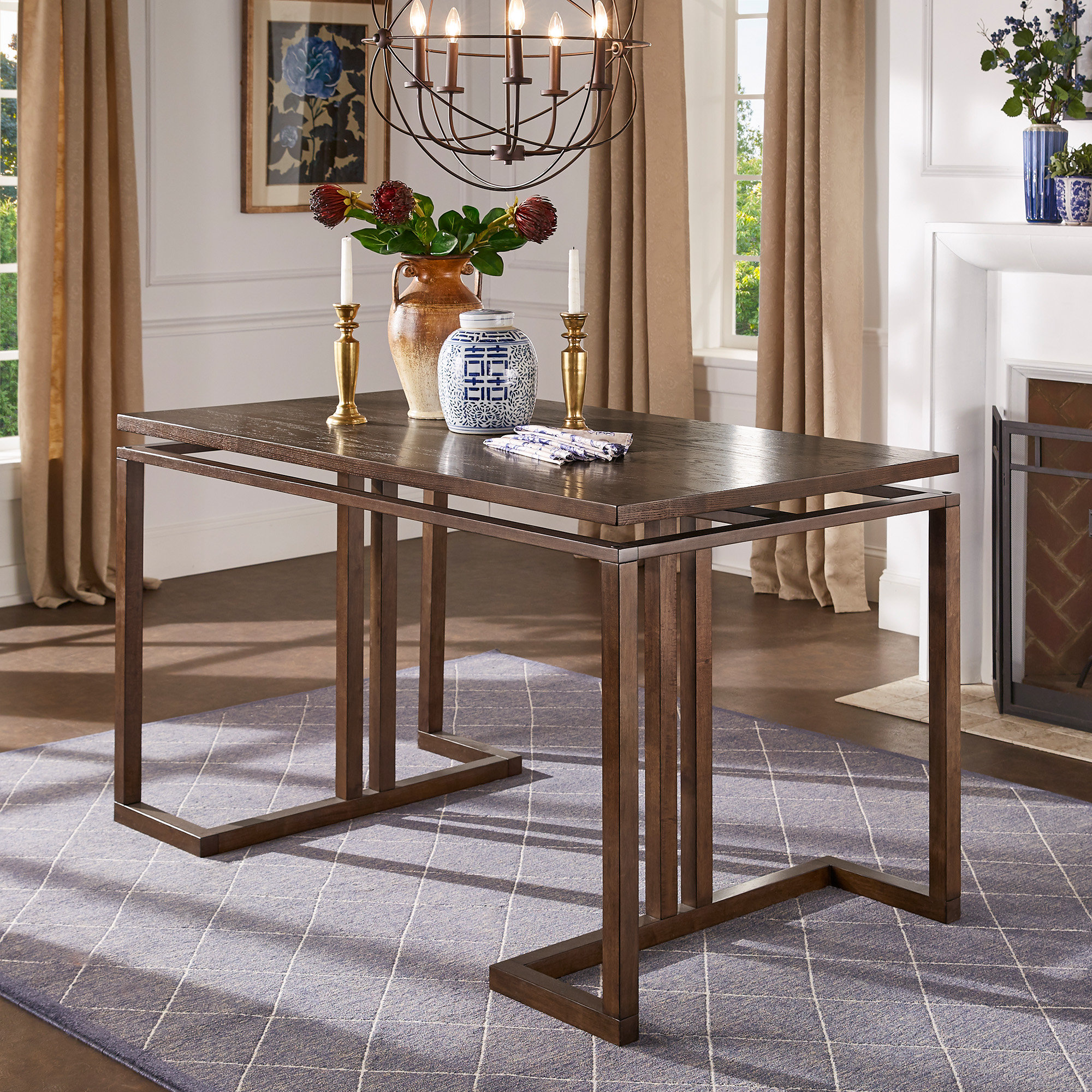Lark Manor Linnea Counter Height 36'' Dining Table - Wayfair Canada