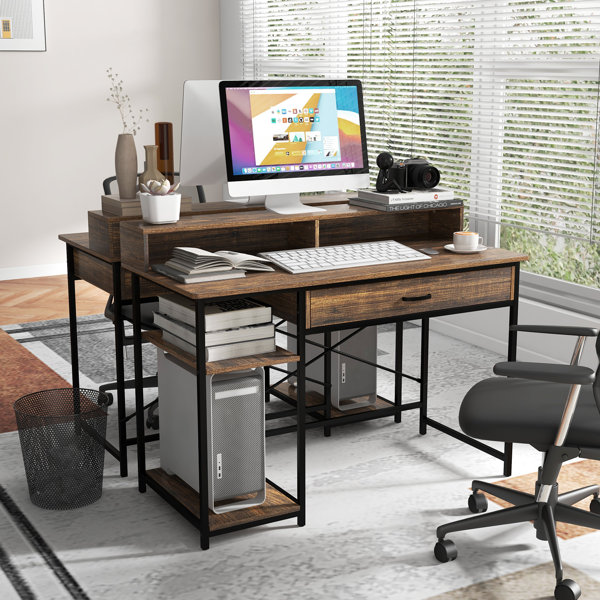 17 Stories Sherile 48'' W Rectangle Computer Desk | Wayfair
