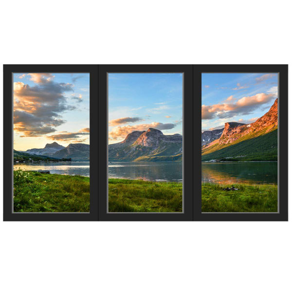 Loon Peak® Vacation Nature Vinyl Window Decal | Wayfair